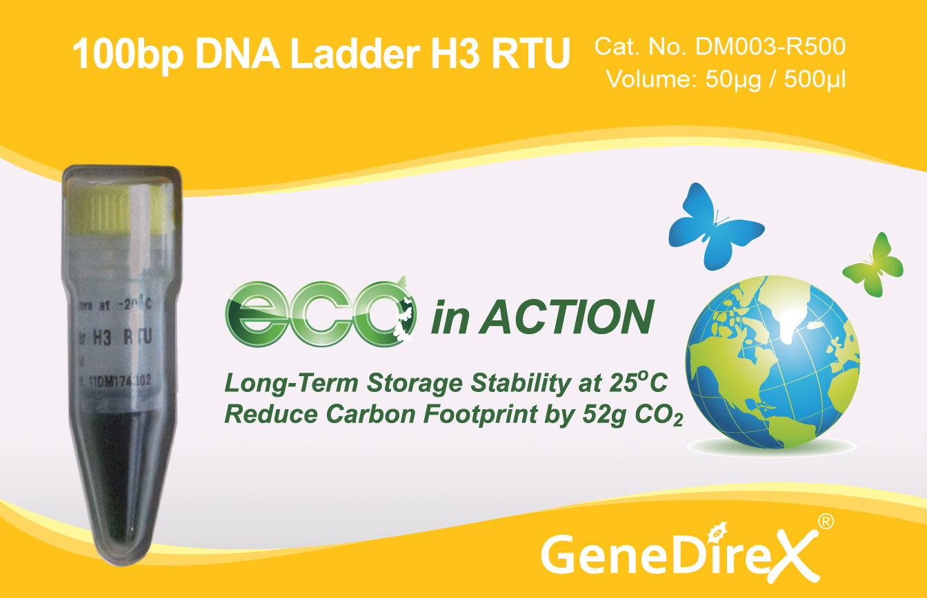 RSC - eStore. GeneDireX 100bp DNA Ladder H3 RTU (Ready-to-Use), 500 ul