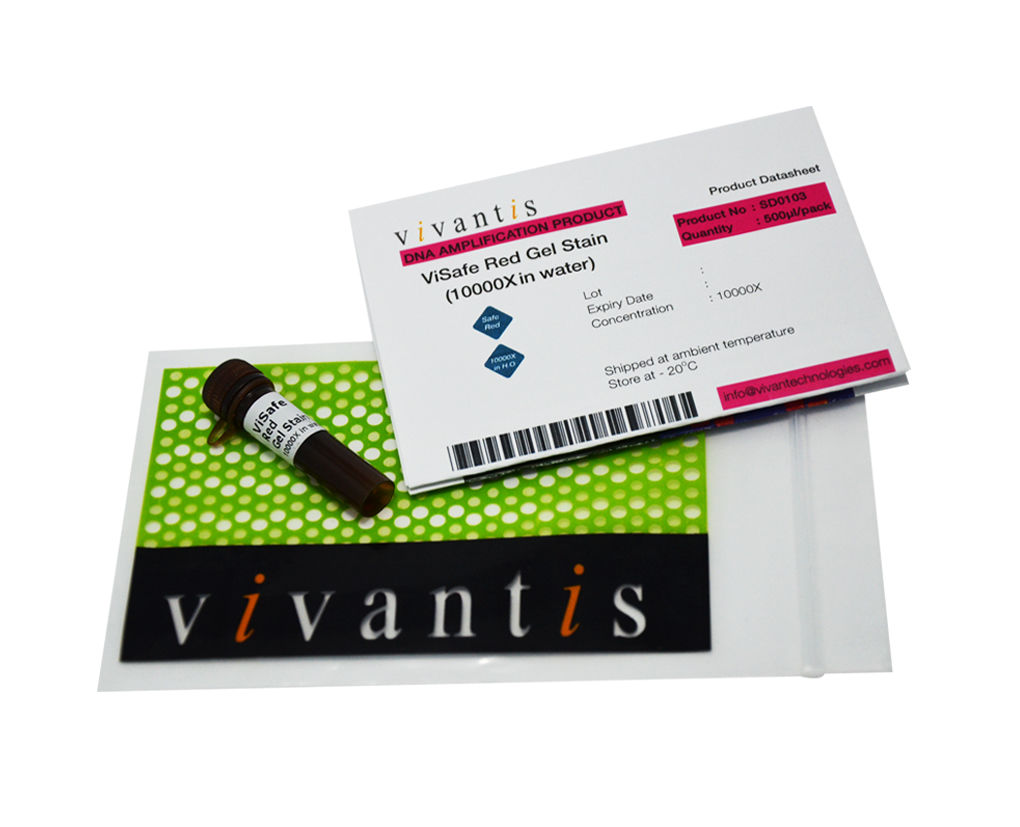 RSC - eStore. ViSafe Red Gel Stain, 500ul/pack